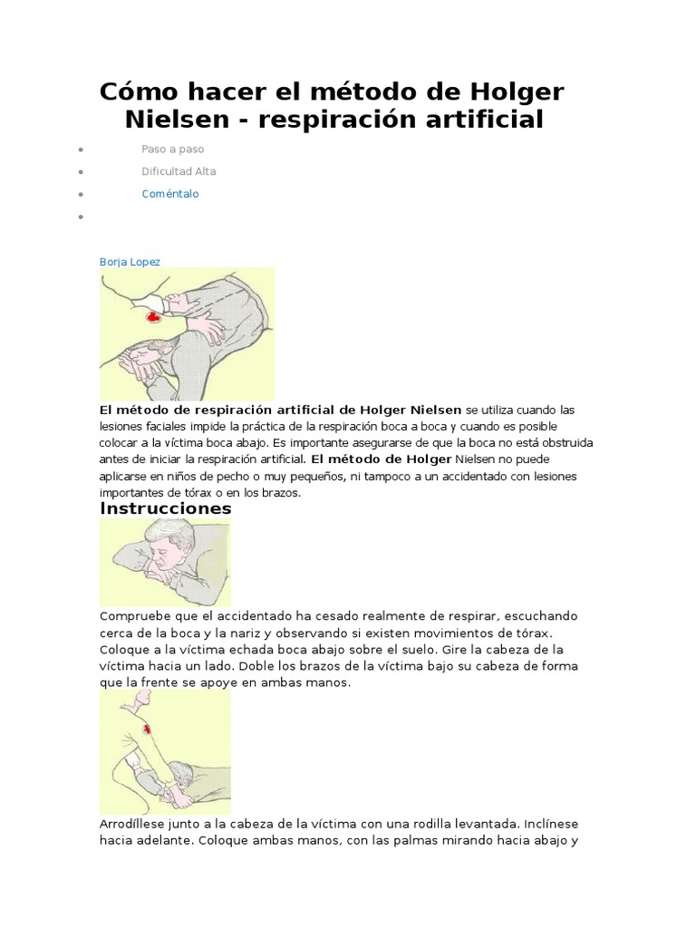Cómo Hacer El Método de Holger Nielsen | PDF | Respiración | Naturaleza