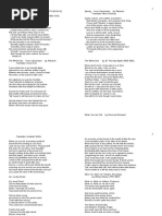 15 Poems With 4 Stanzas | PDF