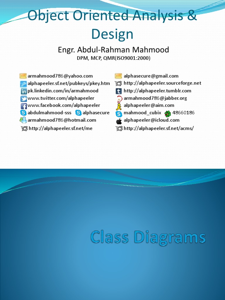 Class Diagrams Pdf Class Computer Programming Inheritance Object Oriented Programming
