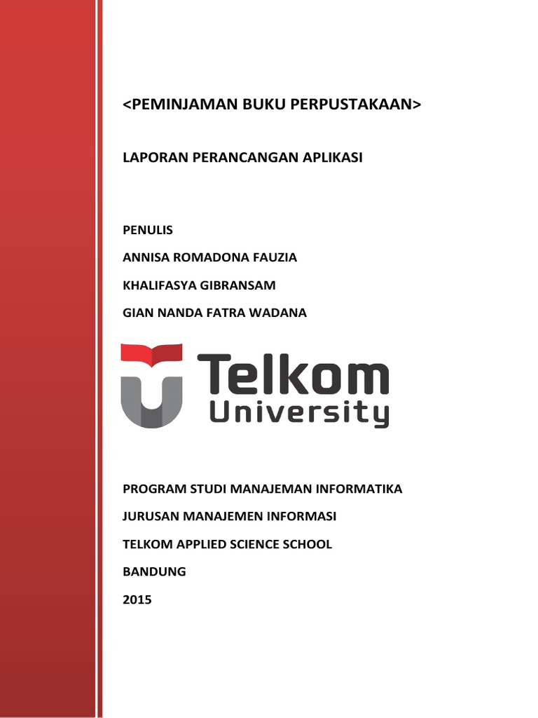 Aplikasi Peminjaman Buku Perpustakaan | PDF