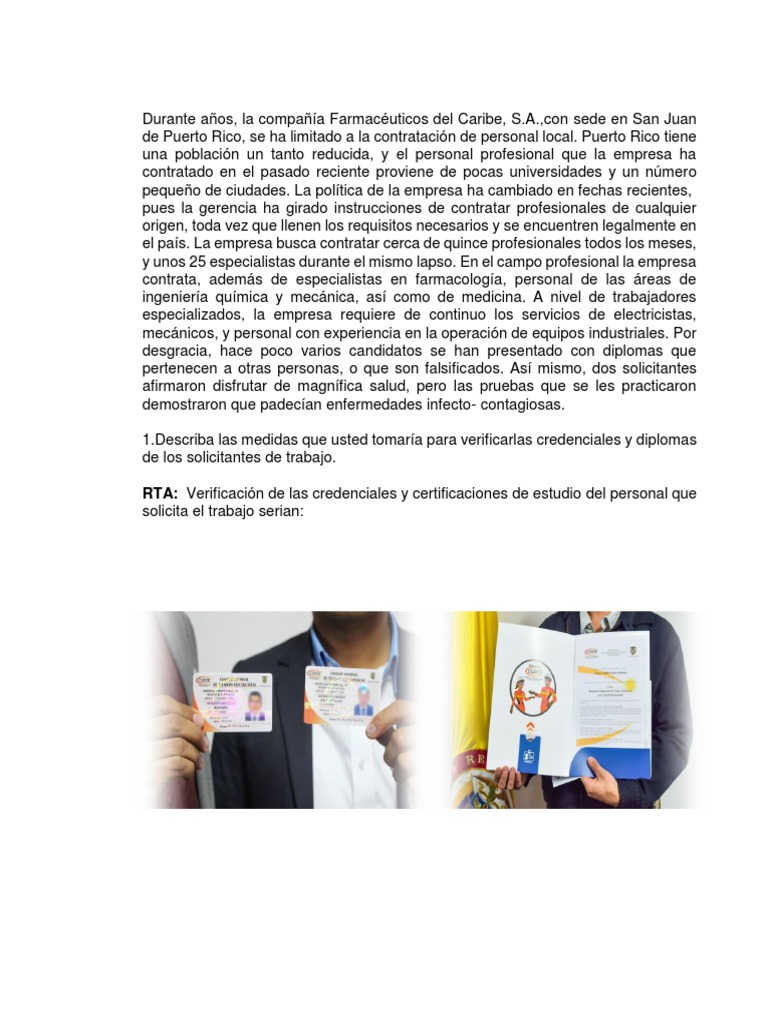 Caso 7.2 Capitulo 7 William B. Werther | PDF | Ingeniería | Bienestar
