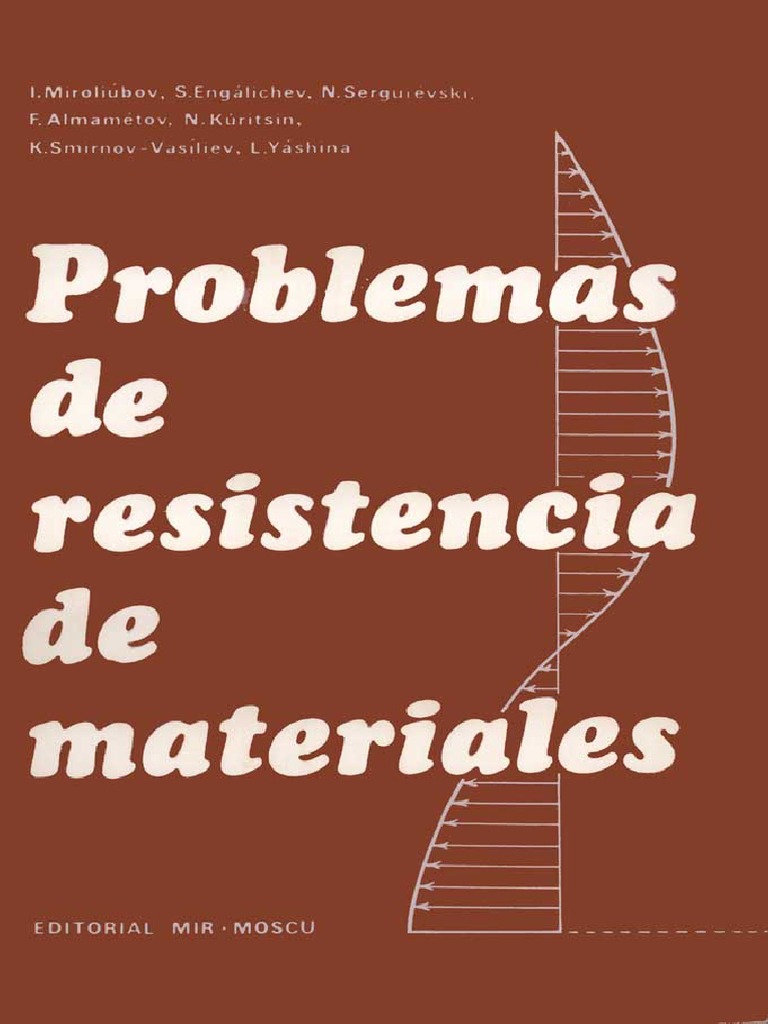 146 Problemas Resueltos de Resistencia de Materiales - Miroliubov PDF | PDF
