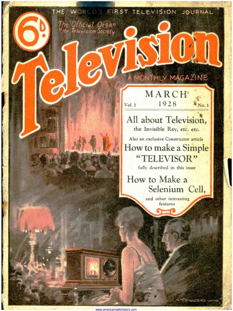 Television 1928 | PDF | Amplifier | Vacuum Tube