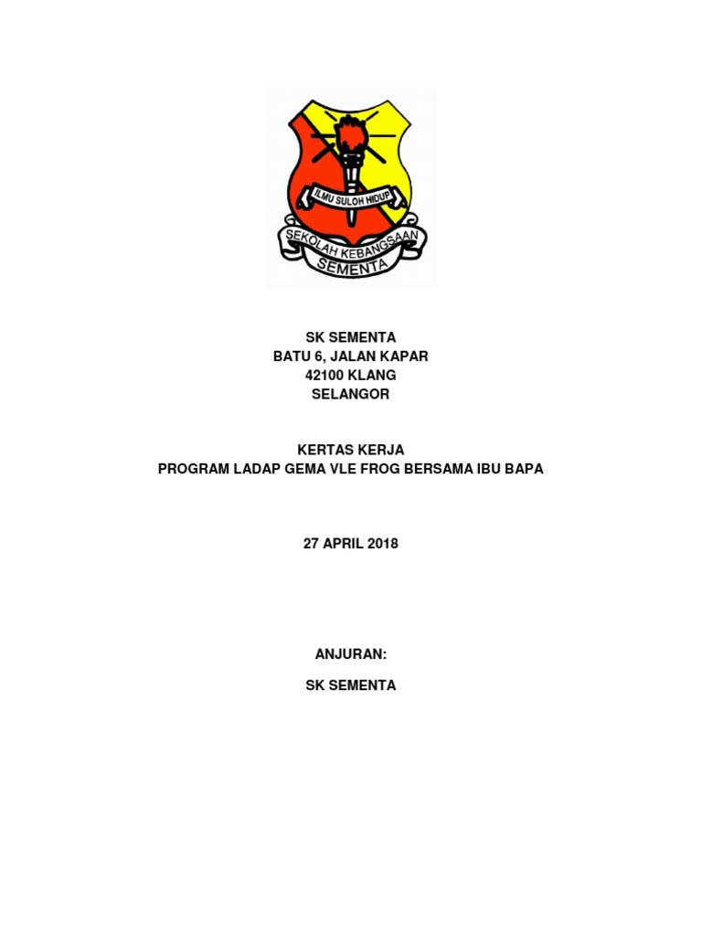 Kertas Kerja Vle 1 | PDF