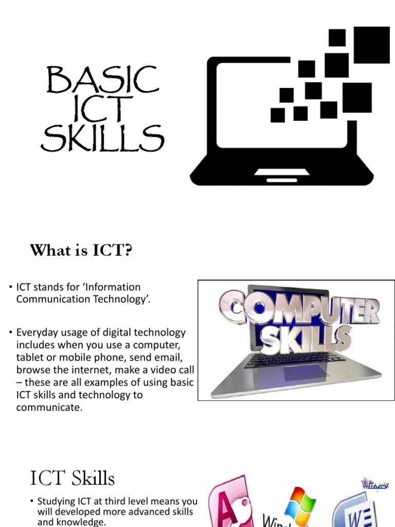 Basic ICT Skills | Educational Technology | Spreadsheet | Free 30-day ...