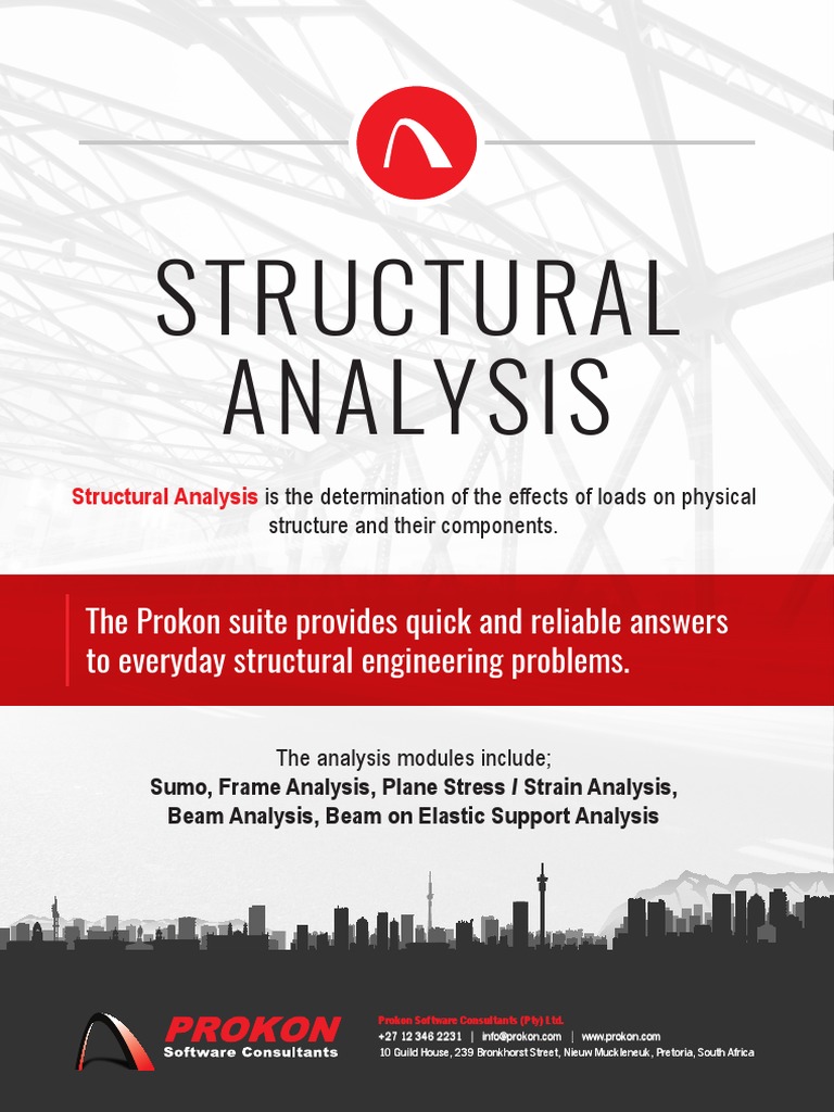 Prokon Structural Analysis Software Guide | PDF | Beam (Structure ...