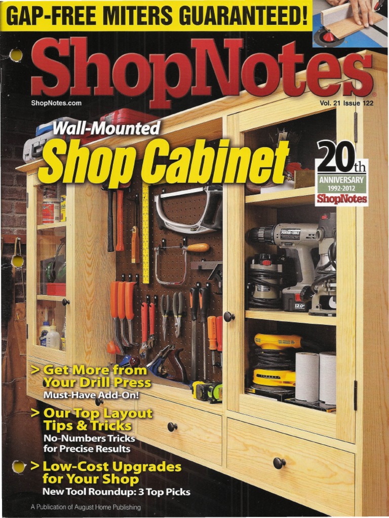 ShopNotes No. 122 Full PDF | PDF | Screw | Equipment