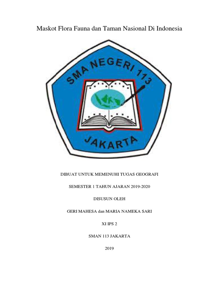 Daftar Flora Dan Fauna Identitas Provinsi Di Indonesia | PDF