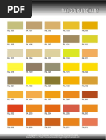 Jotun RAL Colour Chart Overview | PDF | Home & Garden | Science ...