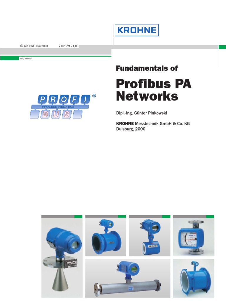 Profibus PA Networks: Fundamentals of | PDF | Electrical Connector ...