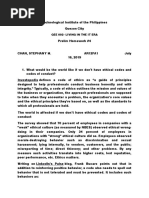 BCS Code of Conduct | PDF | Profession | Board Of Directors