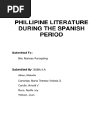Lesson 3 Spanish Colonial Period in Philippine Literature | PDF ...