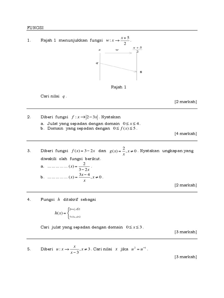 Modul 5 Minit Matematik Tambahan | PDF