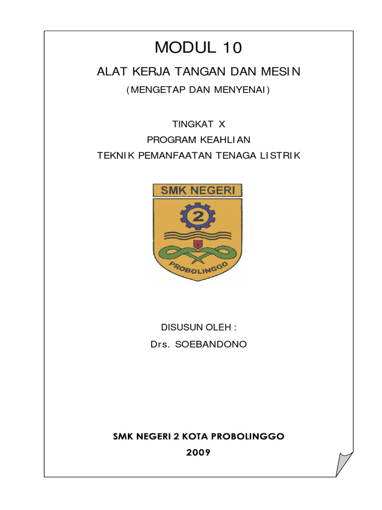 Prosedur Mengetap dan Menyenaikan | PDF