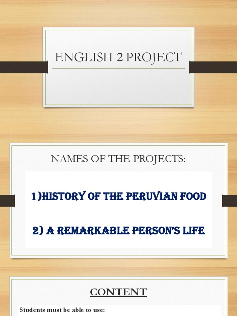 Indicaciones Project 2019 - InGLÉS 2 | PDF | Idiomas