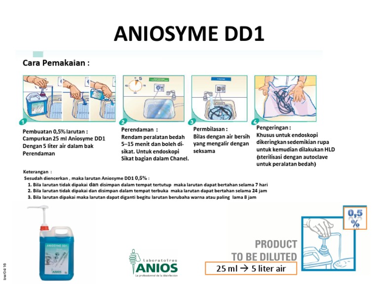 Cara Pakai Aniosyme DD1 | PDF