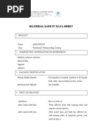 AICA Aibon MSDS Overview | PDF | Personal Protective Equipment | Fires