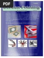 ScreenPrint Ultimate Guide | PDF | Fluorescent Lamp | Printing