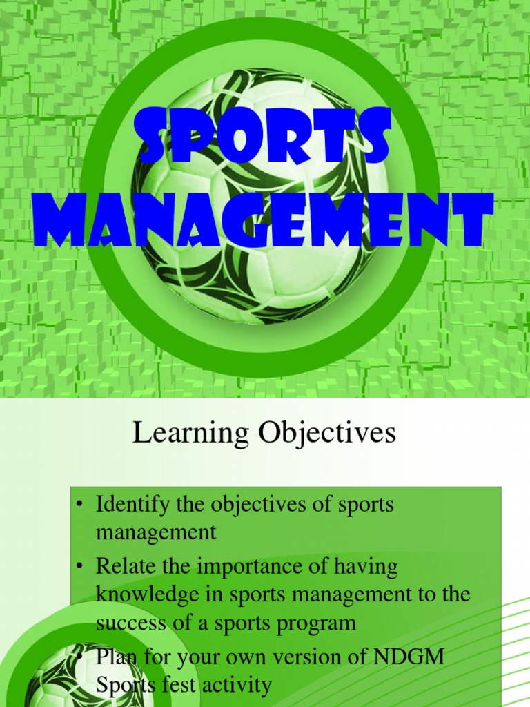 Essential Guide to Sports Management | PDF | Tournament | Sports