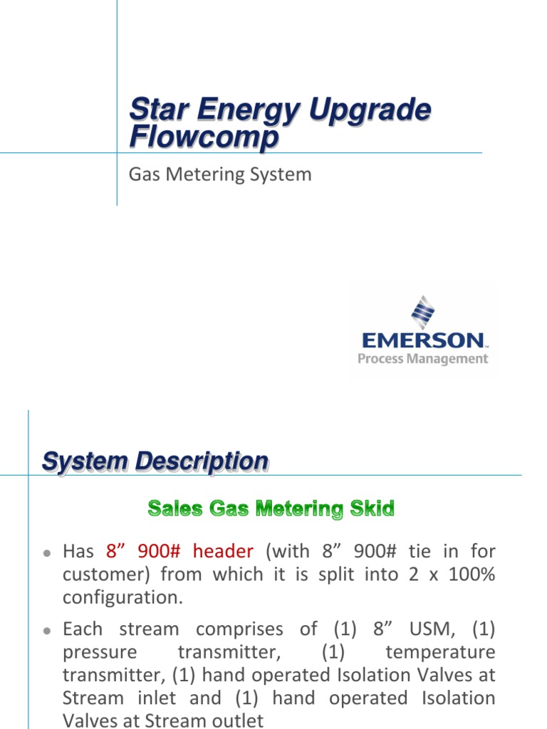 Metering System Overview | PDF | Flow Measurement | Gas Chromatography