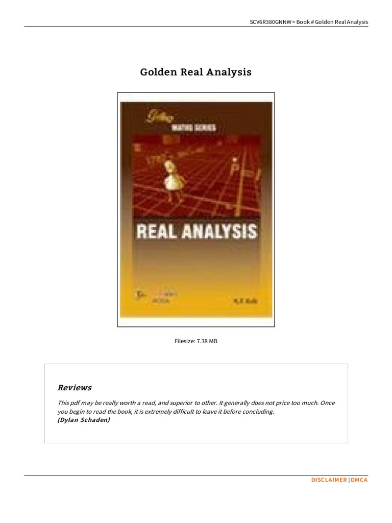 9788131805039-golden-real-analysis.pdf | Real Analysis | Series ...