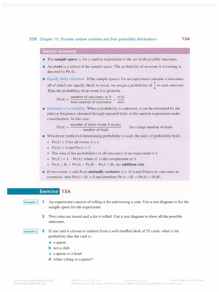 Probability Revision PDF | PDF