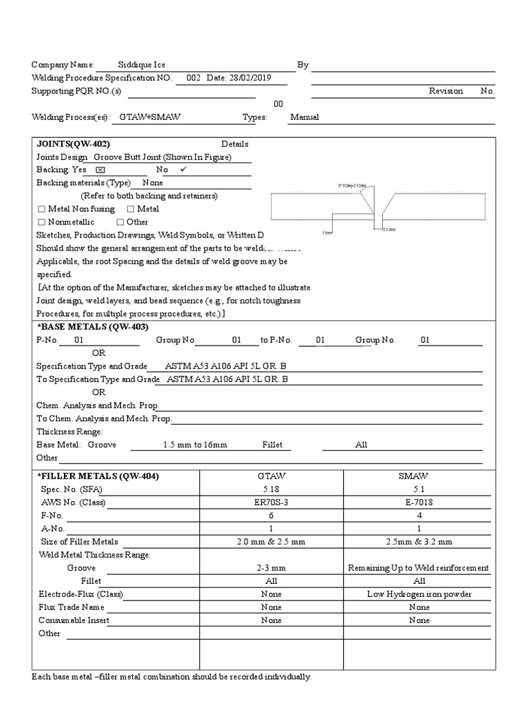Joints (Qw-402) Details | PDF | Chemistry | Metals