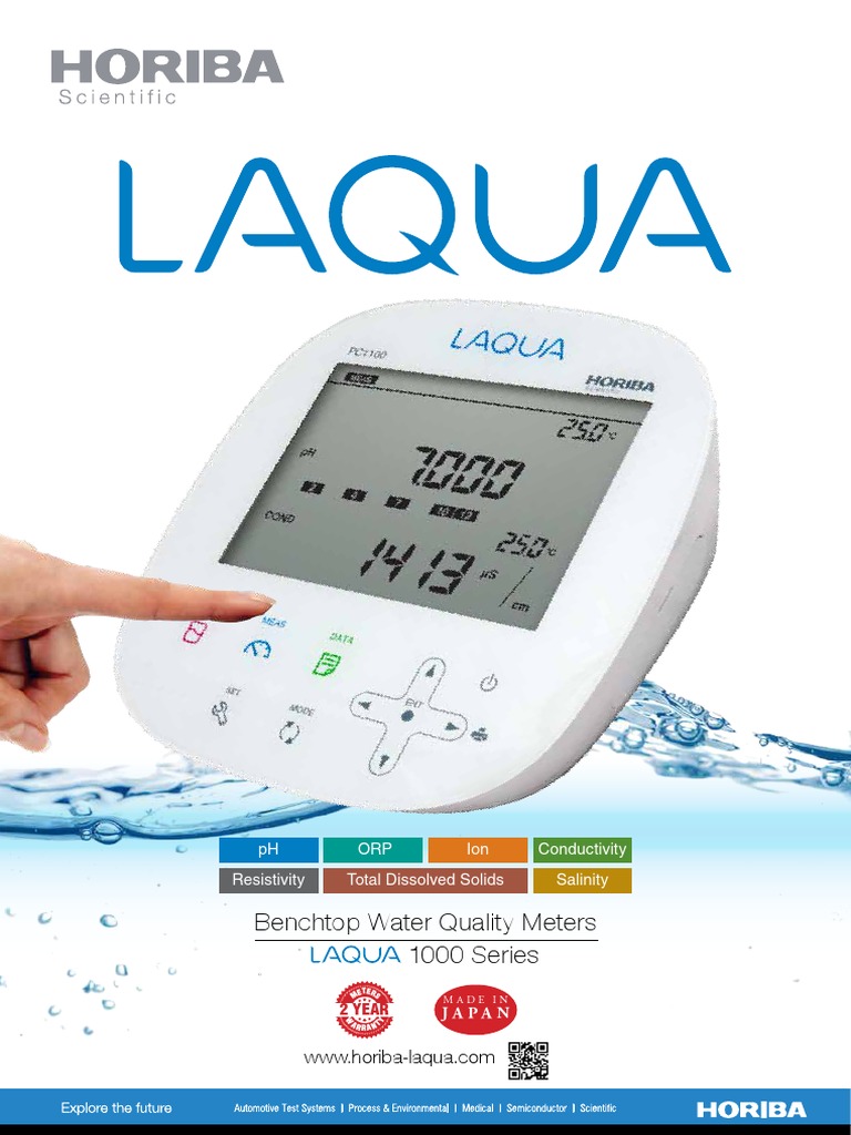 Brochure LAQUA Benchtop 1000 Series - Small | PDF | Ph | Chemistry