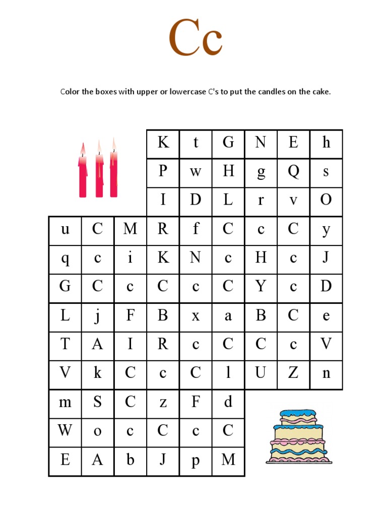 Alphabet Maze C | PDF