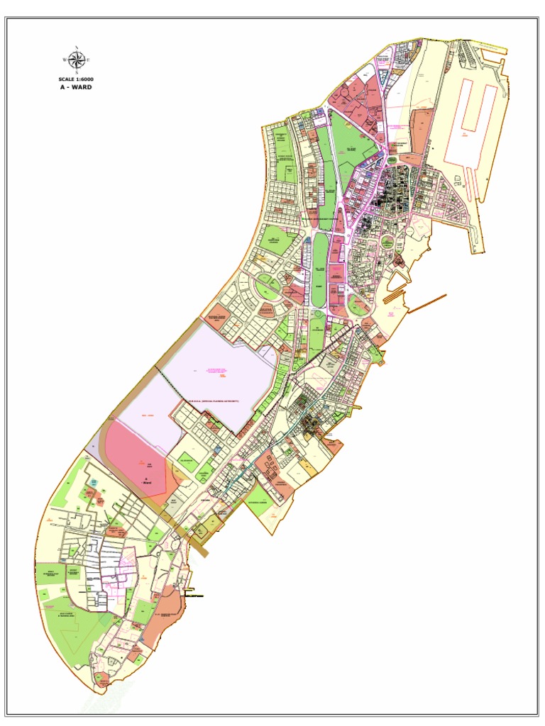 A - Ward: SCALE 1:6000 | PDF