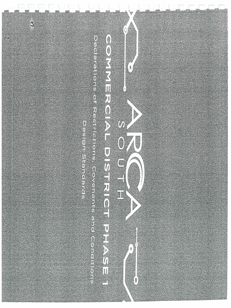 Arca South Guidelines | PDF