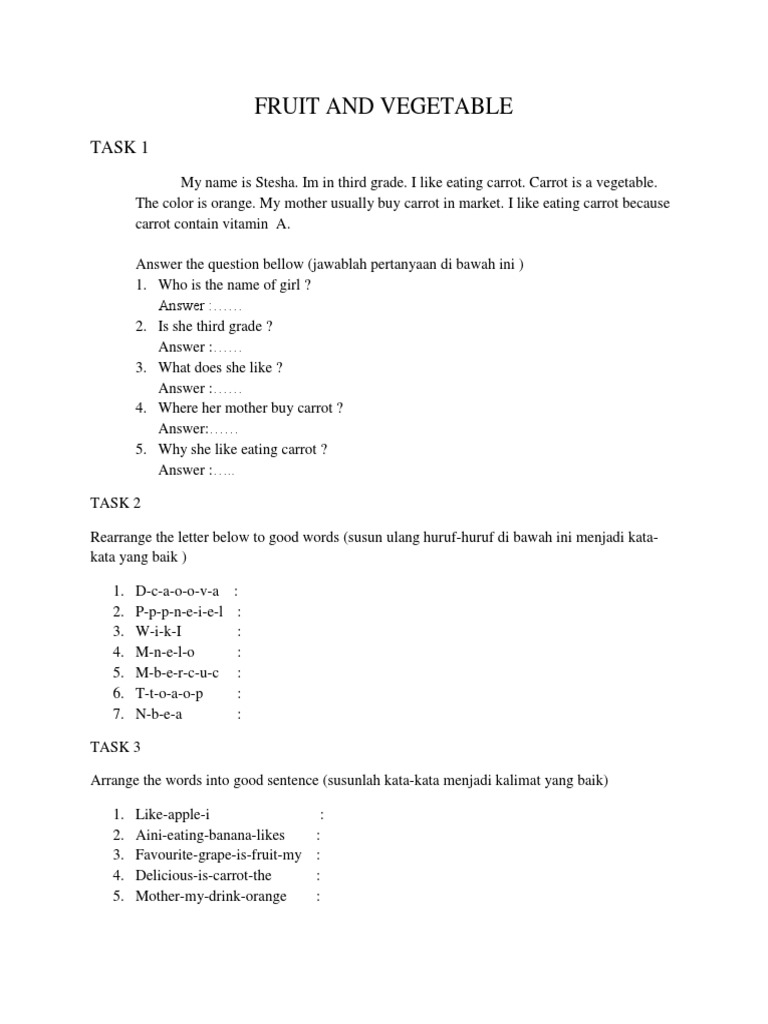 Fruit and Vegetable | PDF | Fruit | Agronomy
