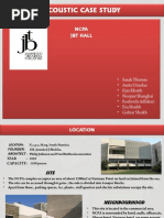 Case Study On NCPA | PDF | Buildings And Structures | Theatre