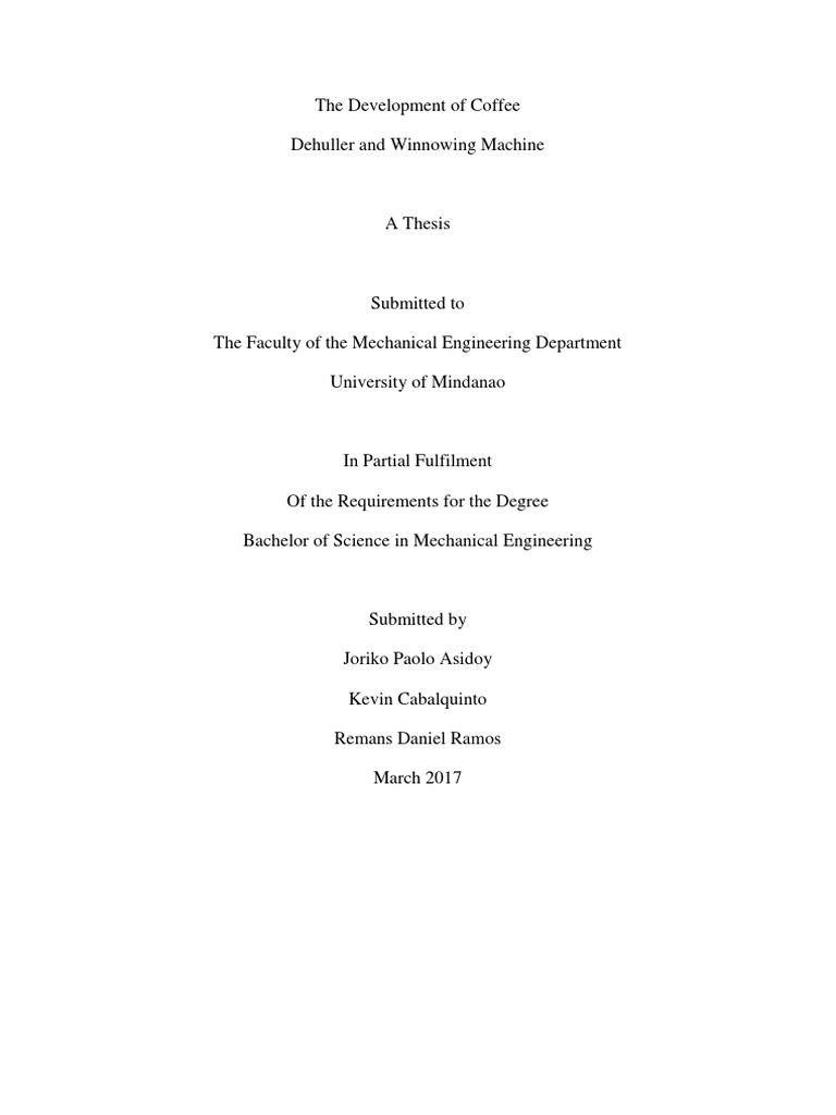 Coffee Dehulling Machine | PDF | Coffee | Nature