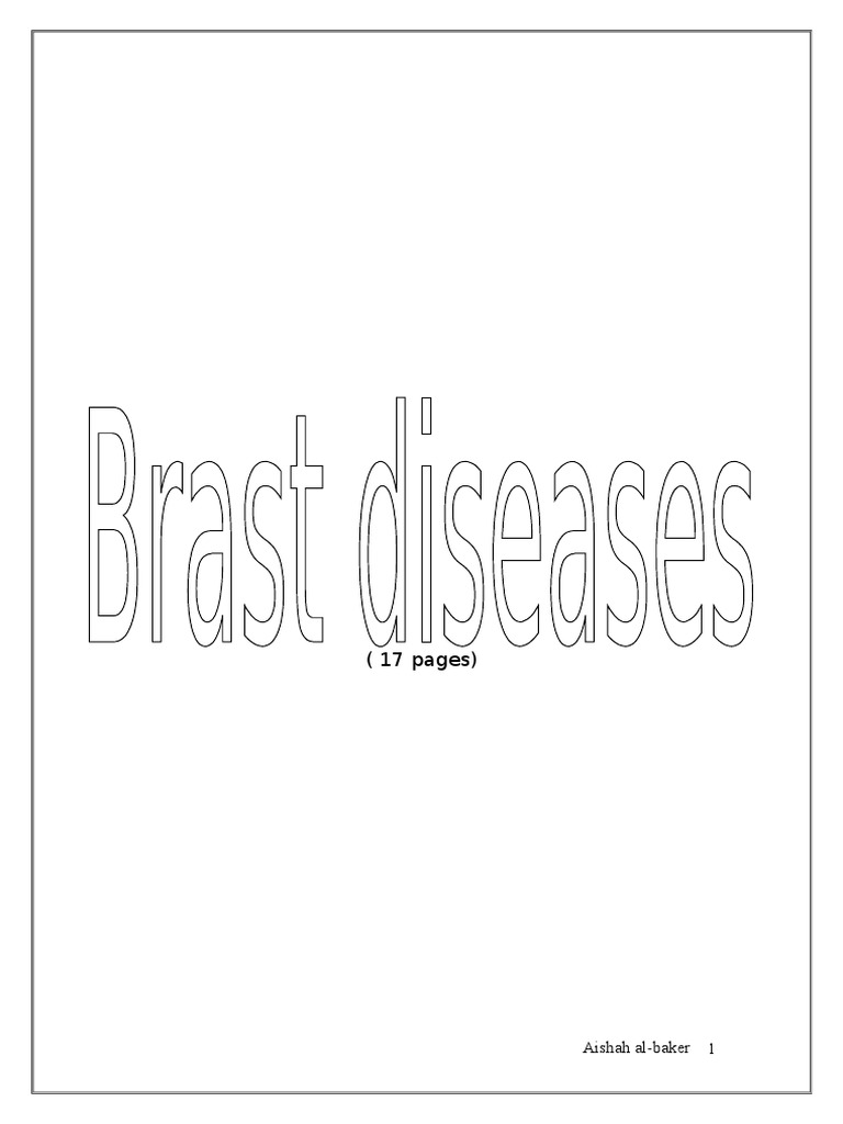 A Comprehensive Guide to Breast Anatomy, Common Breast Diseases ...
