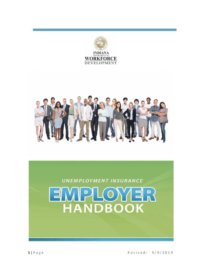 Employer Handbook | PDF | Unemployment Benefits | Employment