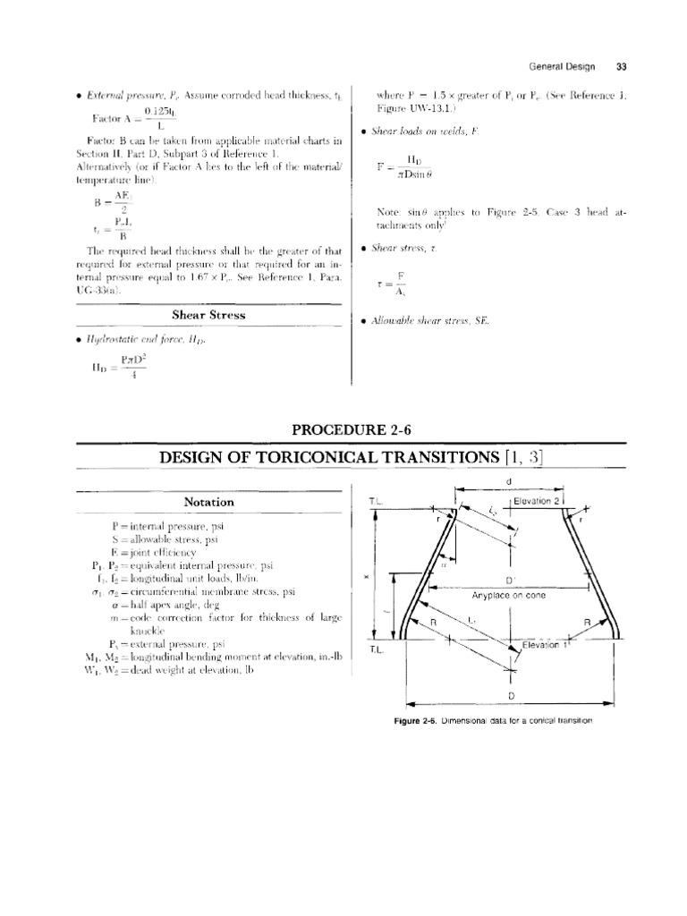 Procedure For Design of Toriconical Transistions | PDF