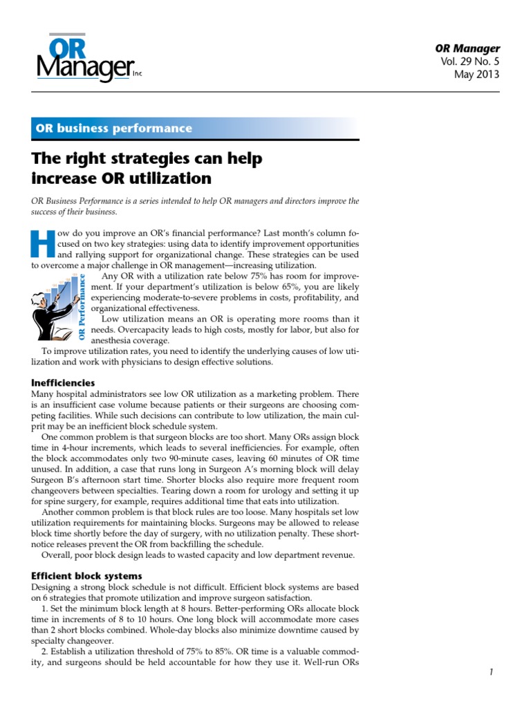Operating Theatre Scheduling | PDF | Surgery | Health Sciences