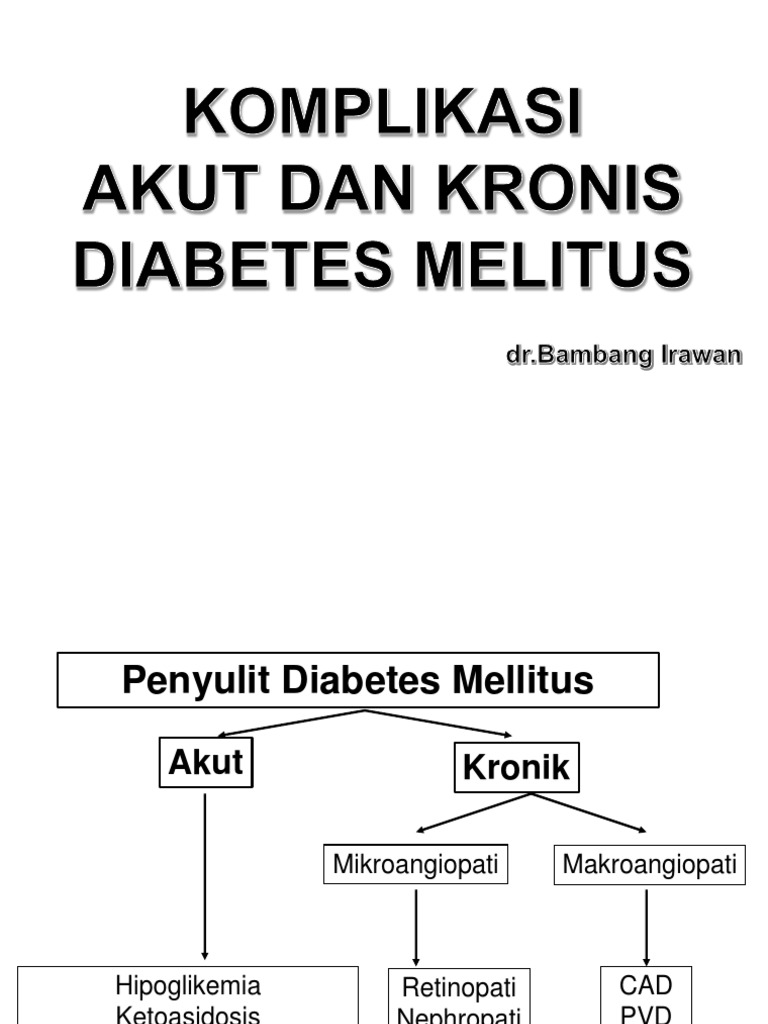 Komplikasi Diabetes Melitus Tipe 2 | PDF