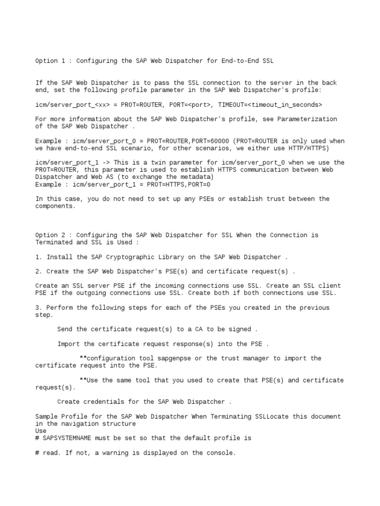 Certificate - SSL On Webdisp | PDF | Transport Layer Security | Public ...