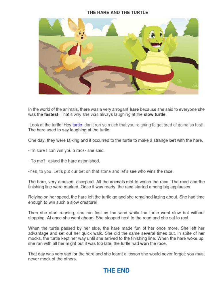 Cuento En Ingles Pdf