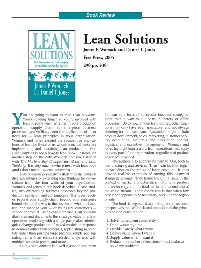 Estos Es Lean | PDF | Lean Manufacturing | Business Process