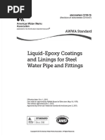 Ansi Awwa c652-19 Ul | PDF | Water Quality | Volatile Organic Compound