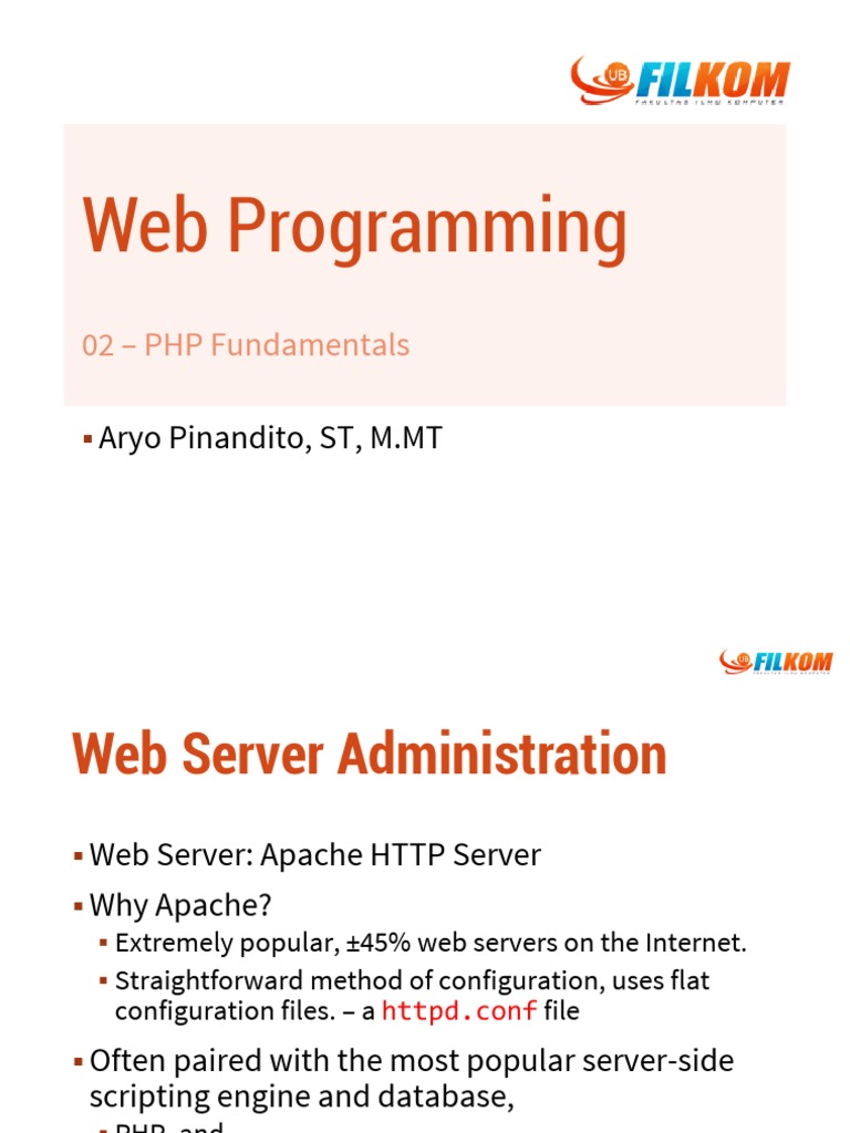 PW-02 PHP Fundamentals | PDF | Php | Http Cookie