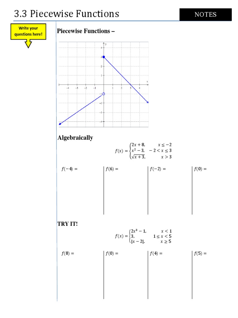 Piecewise Function | PDF | Sat | Analysis