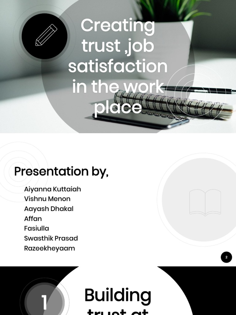 Trust and Job Satisfaction | PDF | Job Satisfaction | Employment