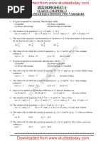 Worksheet Equation of Circle 2021 | PDF | Circle | Tangent