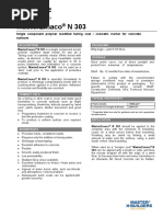 Masteremaco N 303 Tds | PDF | Concrete | Paint