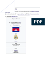 Overview of Cambodian Government Structure | PDF | Politics Of Cambodia ...