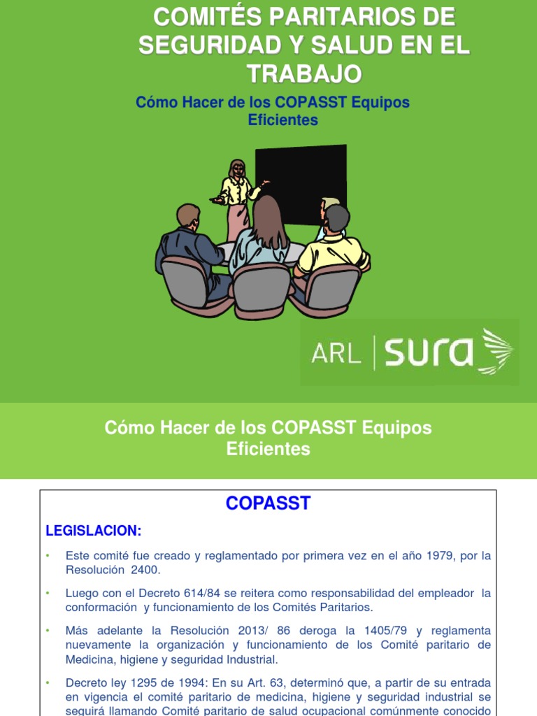 Eficiencia en COPASST: Funciones y Gestión | PDF | Seguridad y salud ...